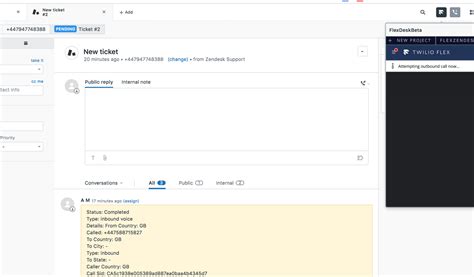 Manage Flex Zendesk Call Flows Twilio