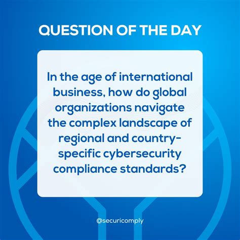 How To Stay Compliant With Regional Cybersecurity Standards Securily Posted On The Topic