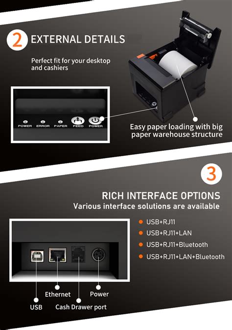 Receipt Ethernet Printer Low Cost Receipt Ethernet Printer Producer