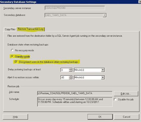 but i don t want to restore from a backup of the database or repair
