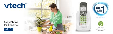 Amazon Com VTech VG Cordless Phone With Full Duplex Speakerphone And Caller ID Call Waiting