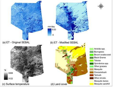 Final A Non Reflectance Corrected And B Reflectance Corrected Et Download Scientific