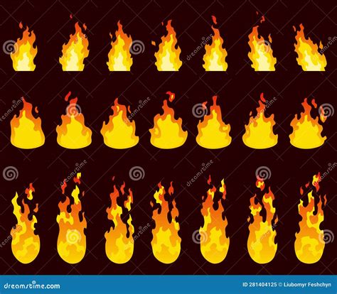 Flame Sprite Sheet