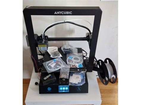 Anycubic Mega X 3d Printer With Accessories And Filament