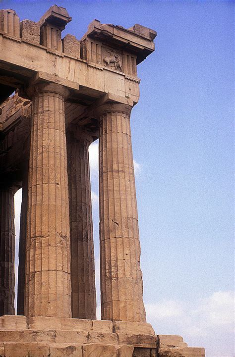 Columns Of Parthenon Photograph By Andonis Katanos
