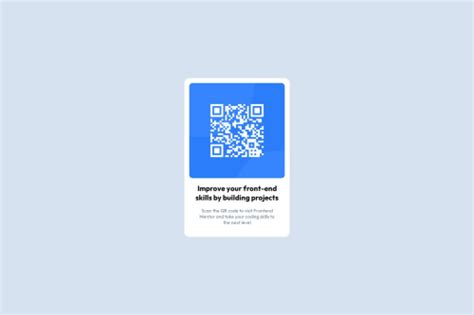 Frontend Mentor Responsive Qr Code Landing Page Using Css Flex Box
