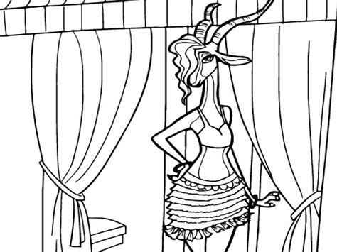 Gazelle Coloring Page At Free Printable Colorings