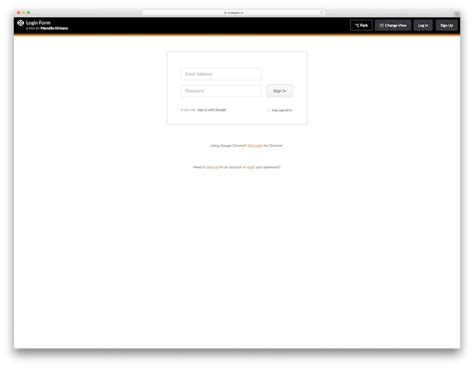 59 Formulaires De Connexion Html5 Et Css3 Gratuits Pour Votre Site Web Webypress