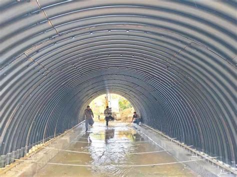 Corrugated Steel Pipe Multi Plate Arch Culvert Structural Plate Arch