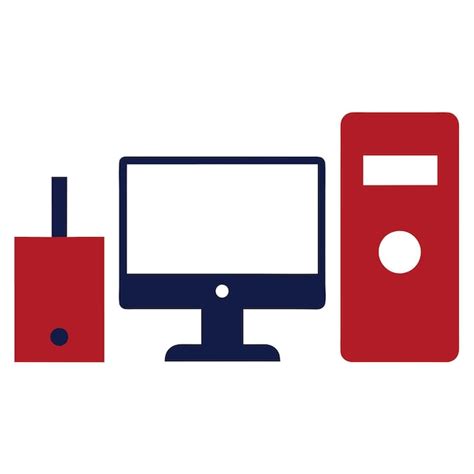 Premium Vector Computer Hardware Components Parts And Devices Featuring Operating System OS