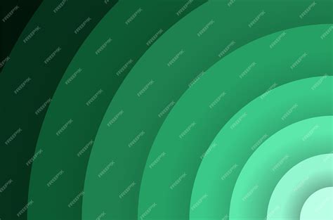 Premium Vector Green Gradient Overlap Vector Abstract Background