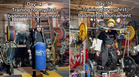 Training For My First Badminton Tournament Know Your Meme