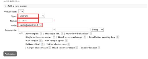 Rabbitmq Quorum Queue 사용하기