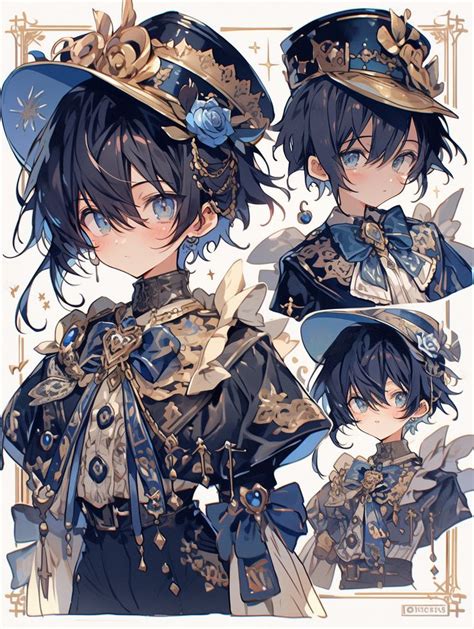 A Couple Of Anime Characters With Hats On в 2025 г Иллюстрации Аниме