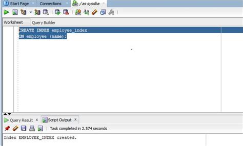 Oracle Index How To Alter And Drop Index In Oracle Query Examples