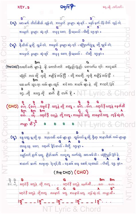 Linlin 1 Nt Lyric And Chord 01 Nt Lyric And Chord Facebook