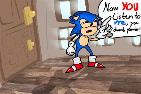 Sonic Hold Up Rsonicthehedgehog