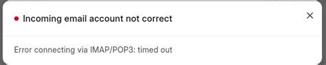 Email Domain Error Connecting Via Imappop3 Timed Out Frappe Forum