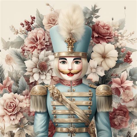 Premium Photo There Is A Nutcracker With A Mustache And A Mustache On