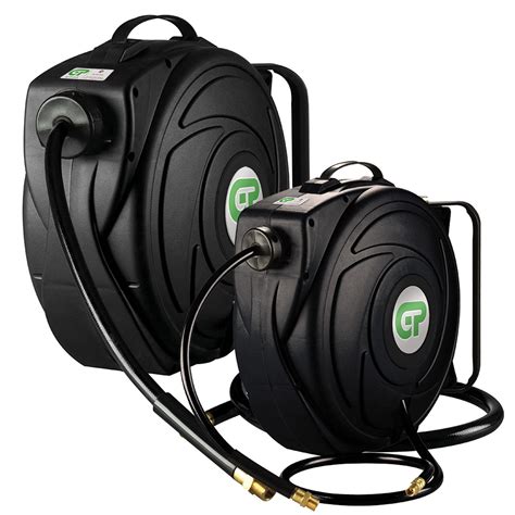 Gp Compact Retractable Air Hose Reel Complete With Hose
