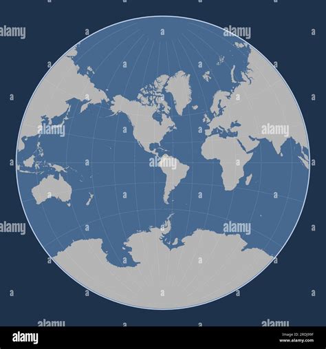 Shape Of The North Andes Tectonic Plate On The Solid Contour Map In The Lagrange Projection