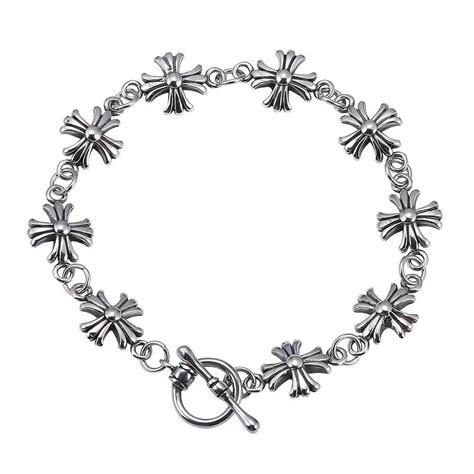 Chrome Hearts Plus Cross Bracelet · Thegodeg