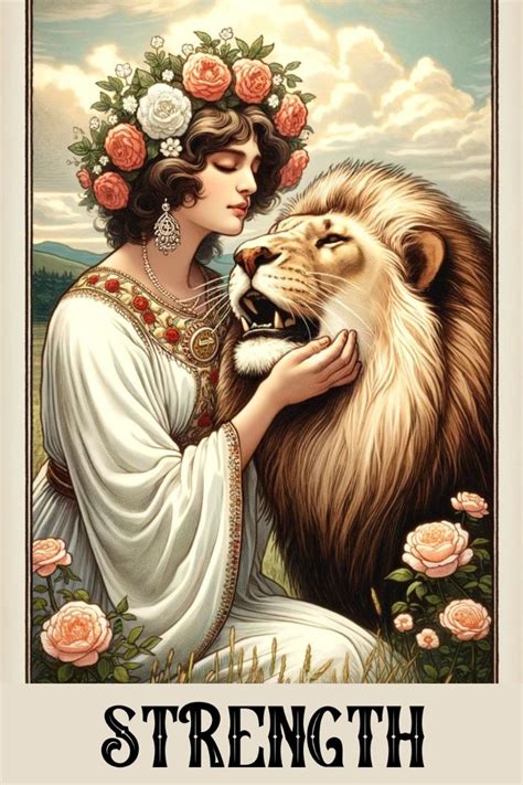 The Strength Tarot Card Meaning Both Upright And Reversed Divine