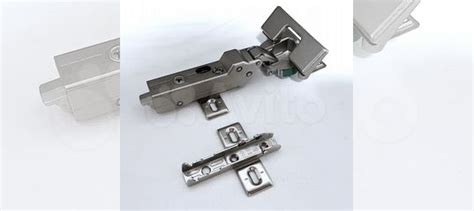 Петля полунакладная с доводчиком и планкой Grass купить в Москве Товары для дома и дачи Авито