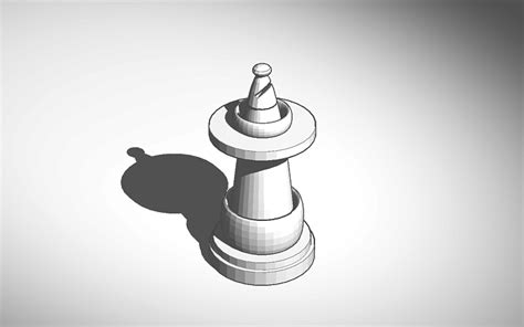 3d Design Chess Bishop Tinkercad