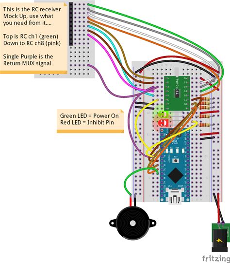 8 To 1 Rc Receiver Mux Or Multiplex Of Interrupt Pins 2 3
