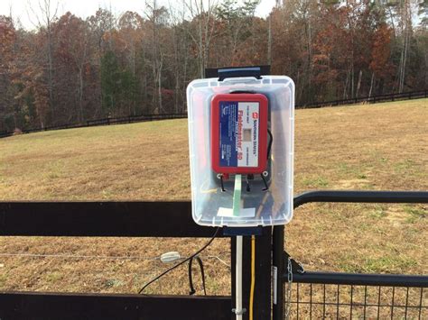 Box To Weatherproof Electric Fence Power Box Electric Fence Weatherproofing Pay Phone
