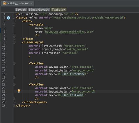 Data Binding Trong Android