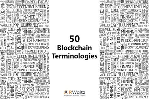 Blockchain Terminologies Blockchain Blockchain Technology Understanding