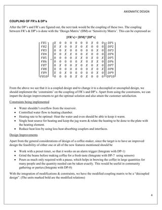 Axiomatic Design Pdf PDF