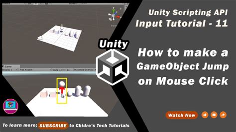 Lets Understand How To Make A Game Object Jump On Mouse Click Using
