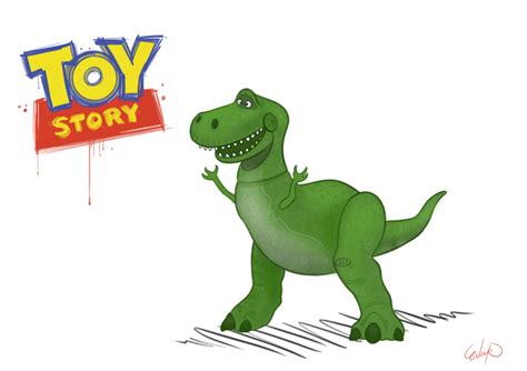 Toy Story Rex By Eduardosq On Deviantart