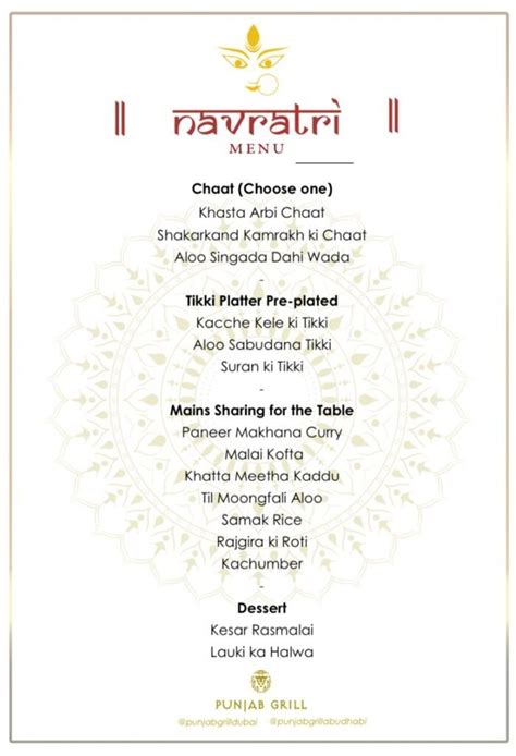 7 Navratri Feasting Delights A Culinary Journey Through Dubais