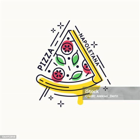 피자 그리기 신선한 맛있는 피자 한 조각 음식 사진이 있는 포스터 피자에 대한 스톡 벡터 아트 및 기타 이미지 피자 로고 슬라이스 Istock