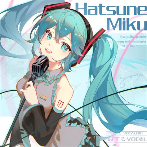 Indai 3330425 Hatsune Miku Vocaloid Commentary 1girl D Bare Shoulders Black Skirt