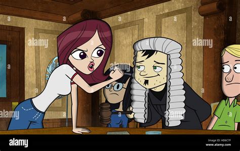 Dan Vs L R Elise Dan In Dan Vs Jury Duty Season 3 Episode 9