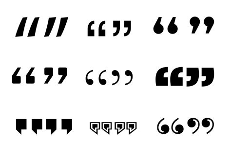 Free Quotation Mark Vector 105173 Vector Art At Vecteezy