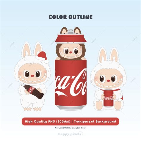 Labubu Cola 6 Png Clipart Bundle The Monsters La Bubu Cola Figures
