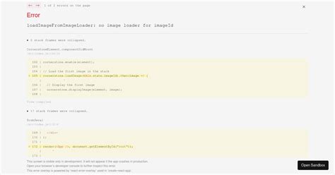 Cornerstone React Component Example Codesandbox