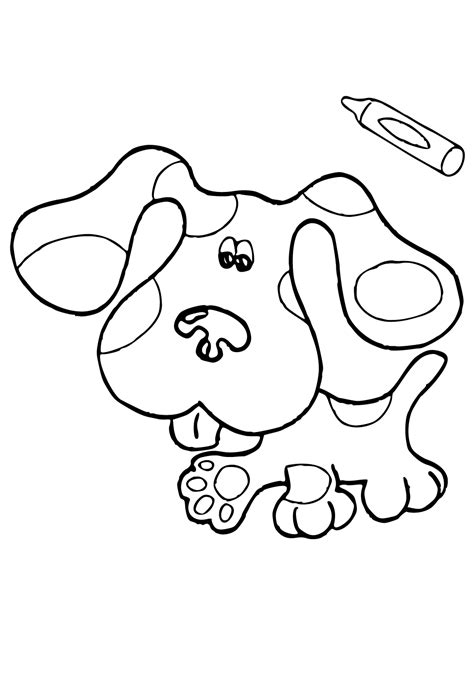 Free Printable Blue S Clues Hero Coloring Page Sheet And Picture For