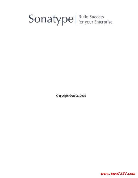 maven教程 pdf 下载 java知识分享网 免费java资源下载