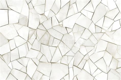 Shattered Glass Pattern Abstract White Background Texture Perfect For