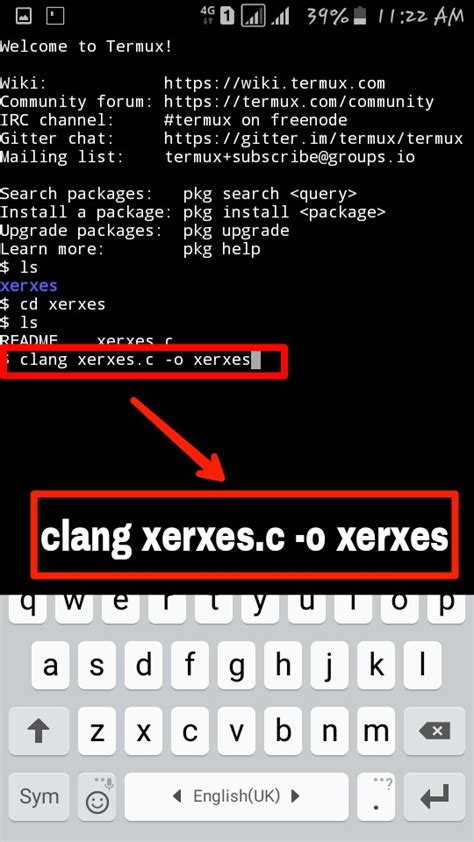 How To Perform Ddos Attack In Mobile Using Xerxes Via Termux Alok Garia