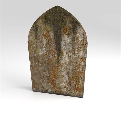 3d Gravestone Grave Model