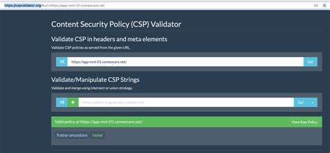 Zap Seems To Report Content Security Policy Frame Ancestor None As An Alert · Issue 7506