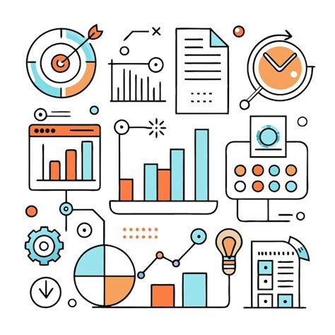 Business Analytics Data And Growth Charts Premium Ai Generated Vector